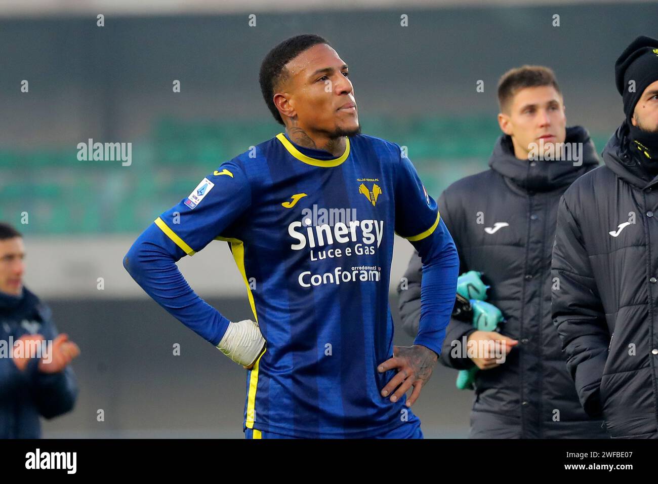 Verona, Italia. 28th Jan, 2024. Foto Paola Garbuio/LaPresse 28 Gennaio ...