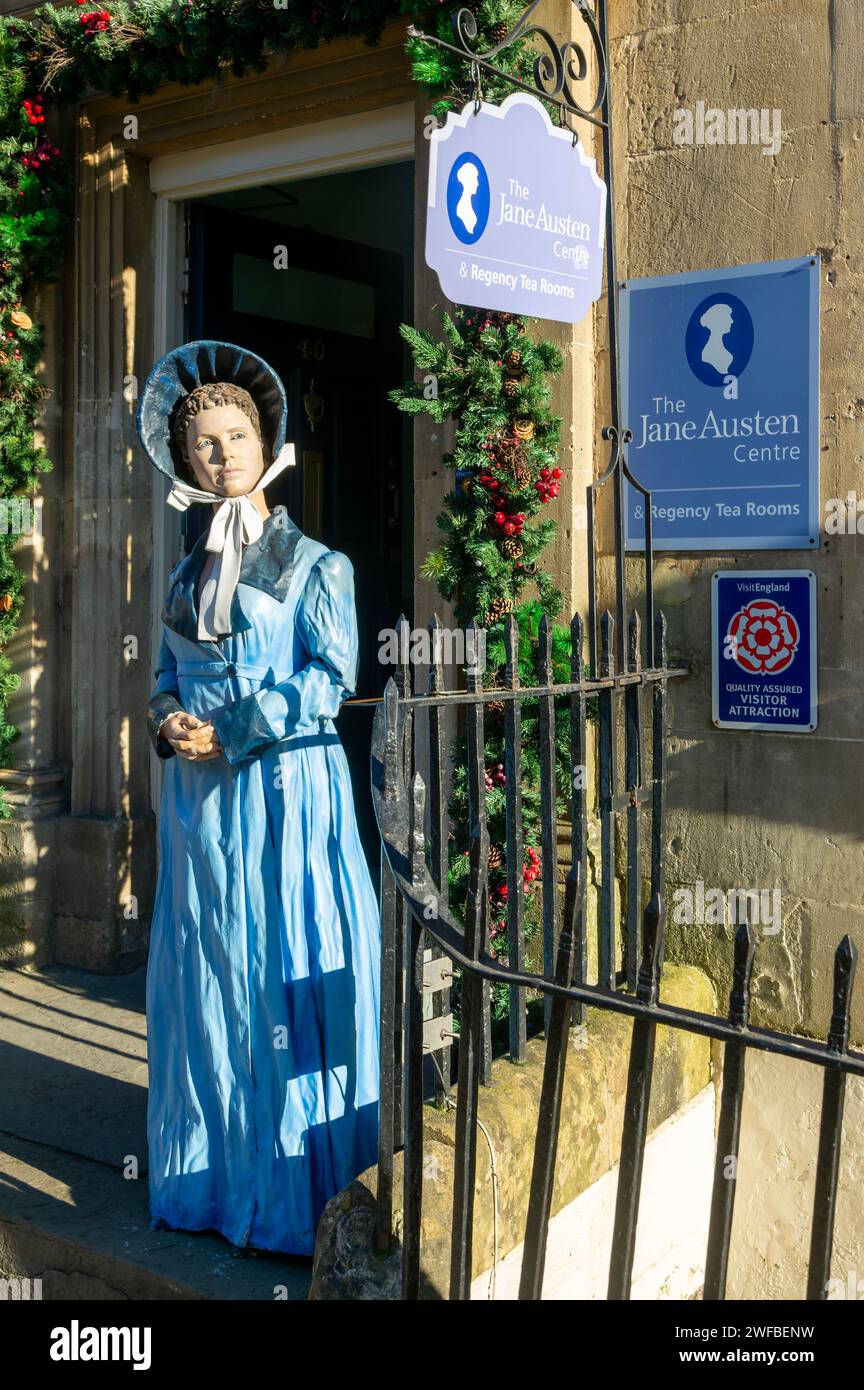 The Jane Austen centre, Bath, Somerset, England, UK Stock Photo - Alamy