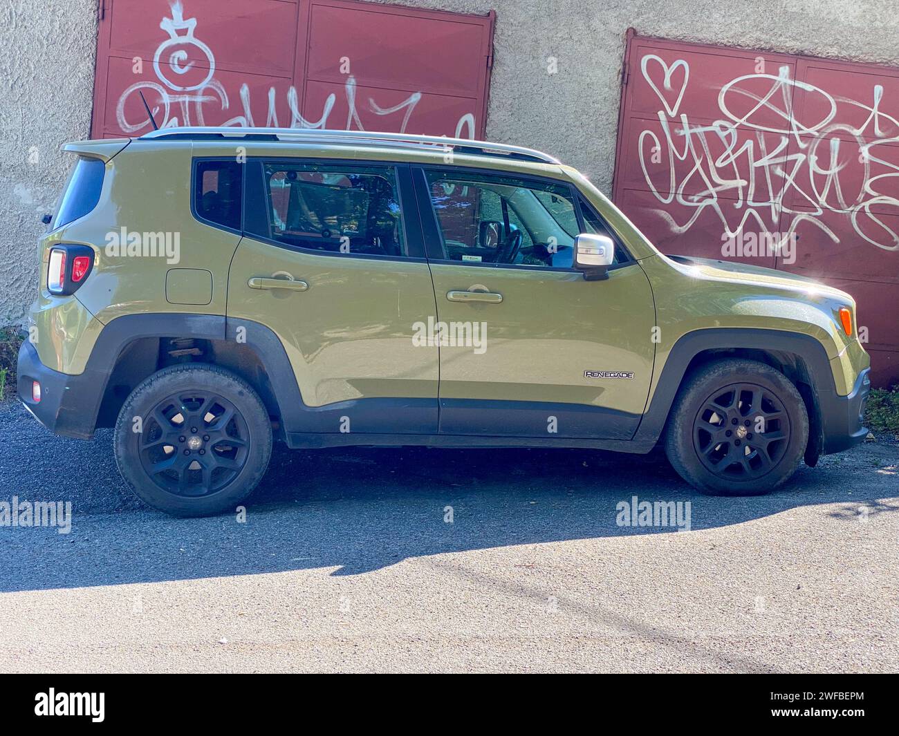 Jeep sport renegade hi-res stock photography and images - Alamy