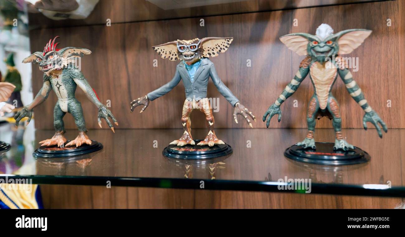 Bendyfigs™ – Stripe, Mohawk and Brain, from the movie Gremlins, on ...