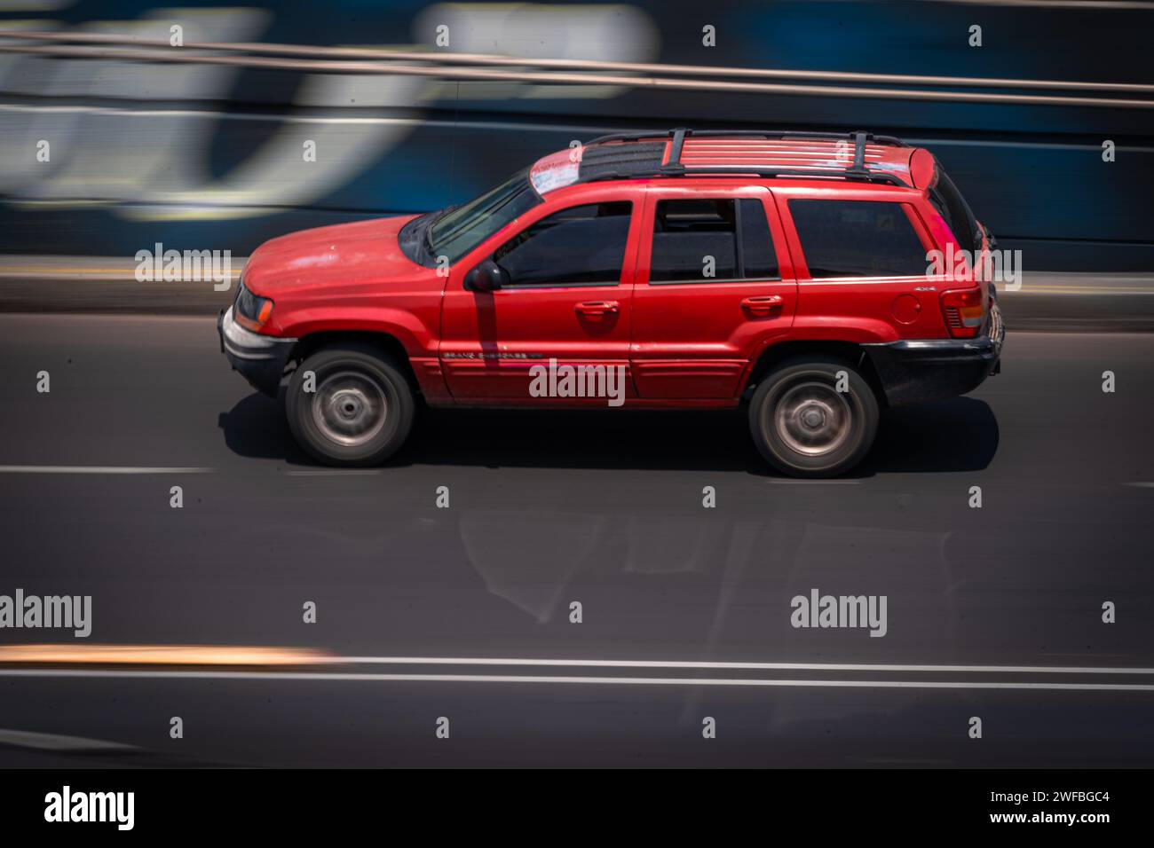 Street photography with cars, the basic transportation of humans Stock ...