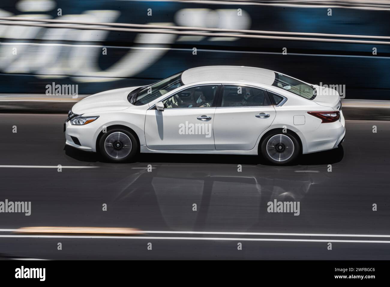 Street photography with cars, the basic transportation of humans Stock ...