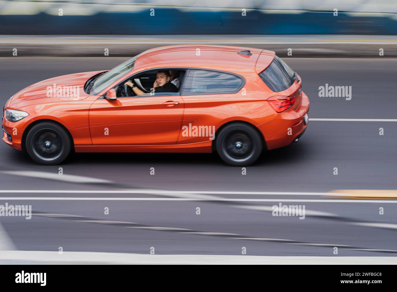 Street photography with cars, the basic transportation of humans Stock ...