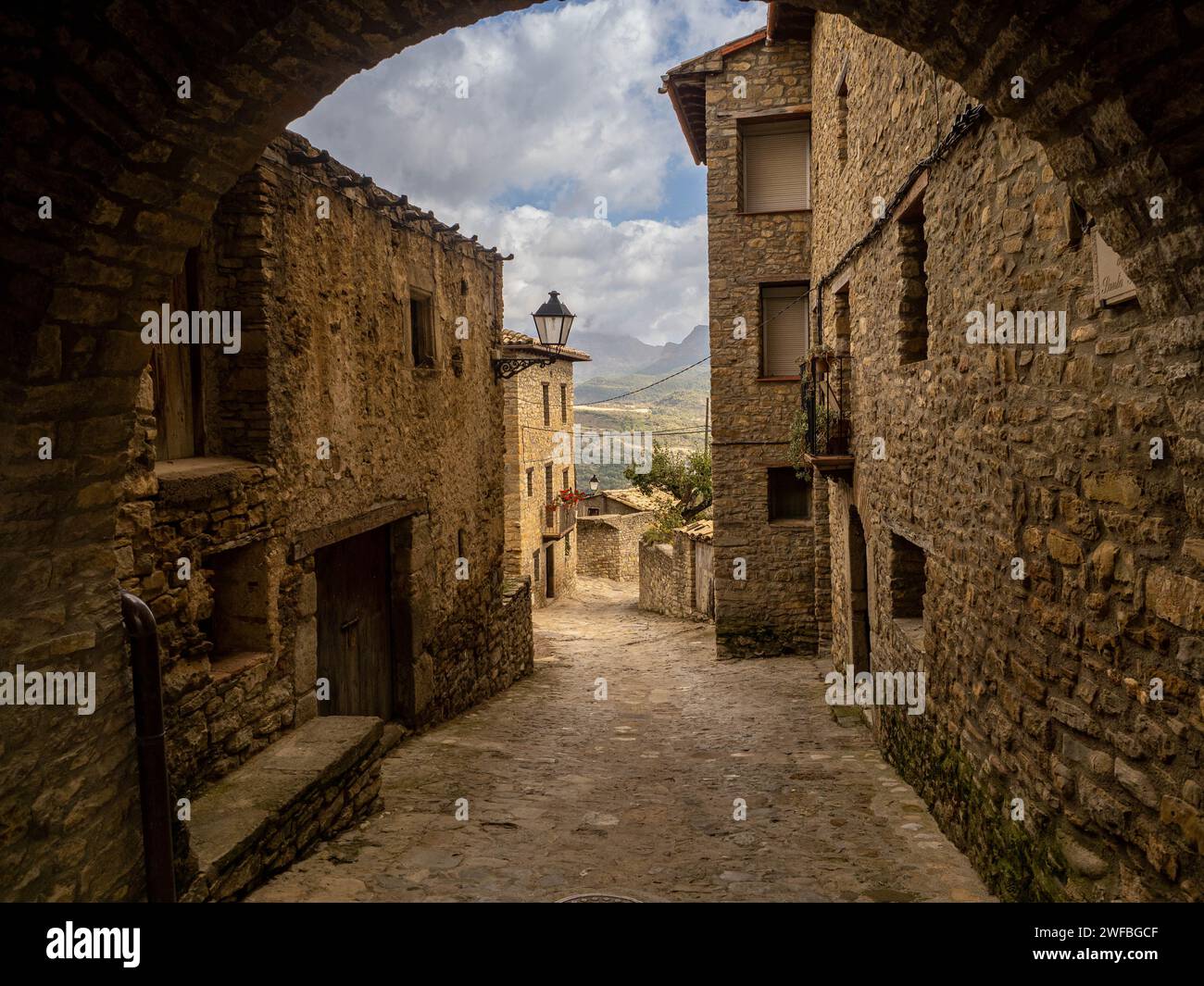 roda de isabena city huesca spain in the Pyrenees Cathedral of Saint ...