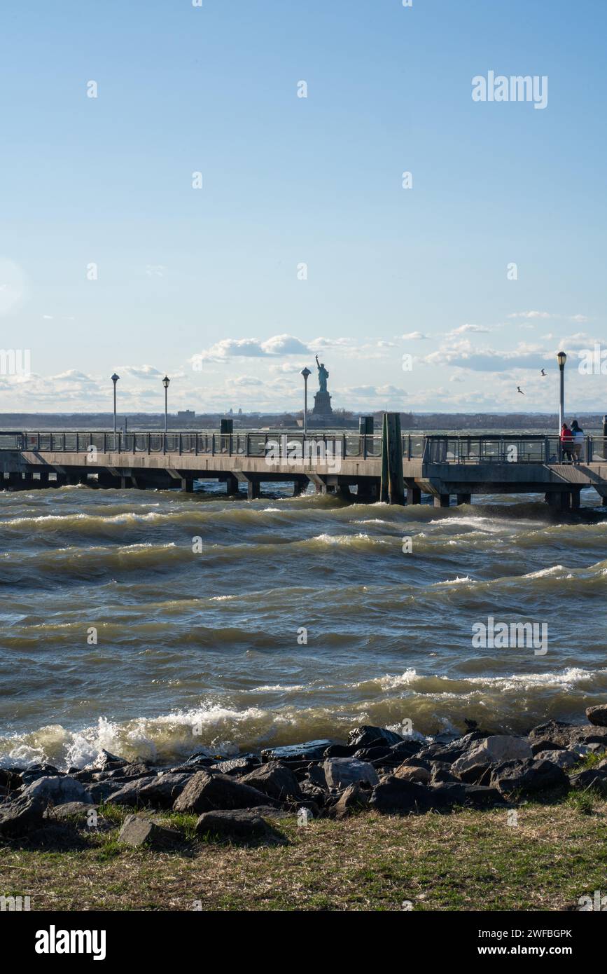 Beach in Red Hook Stock Photo - Alamy