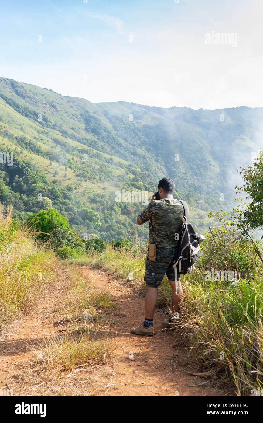 Photographer Mountain Trekking in Waynad wild life Sanctuary. 07 ...