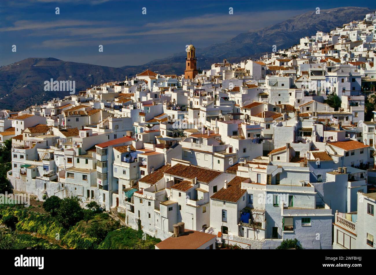 Moorish hilltown hi-res stock photography and images - Alamy