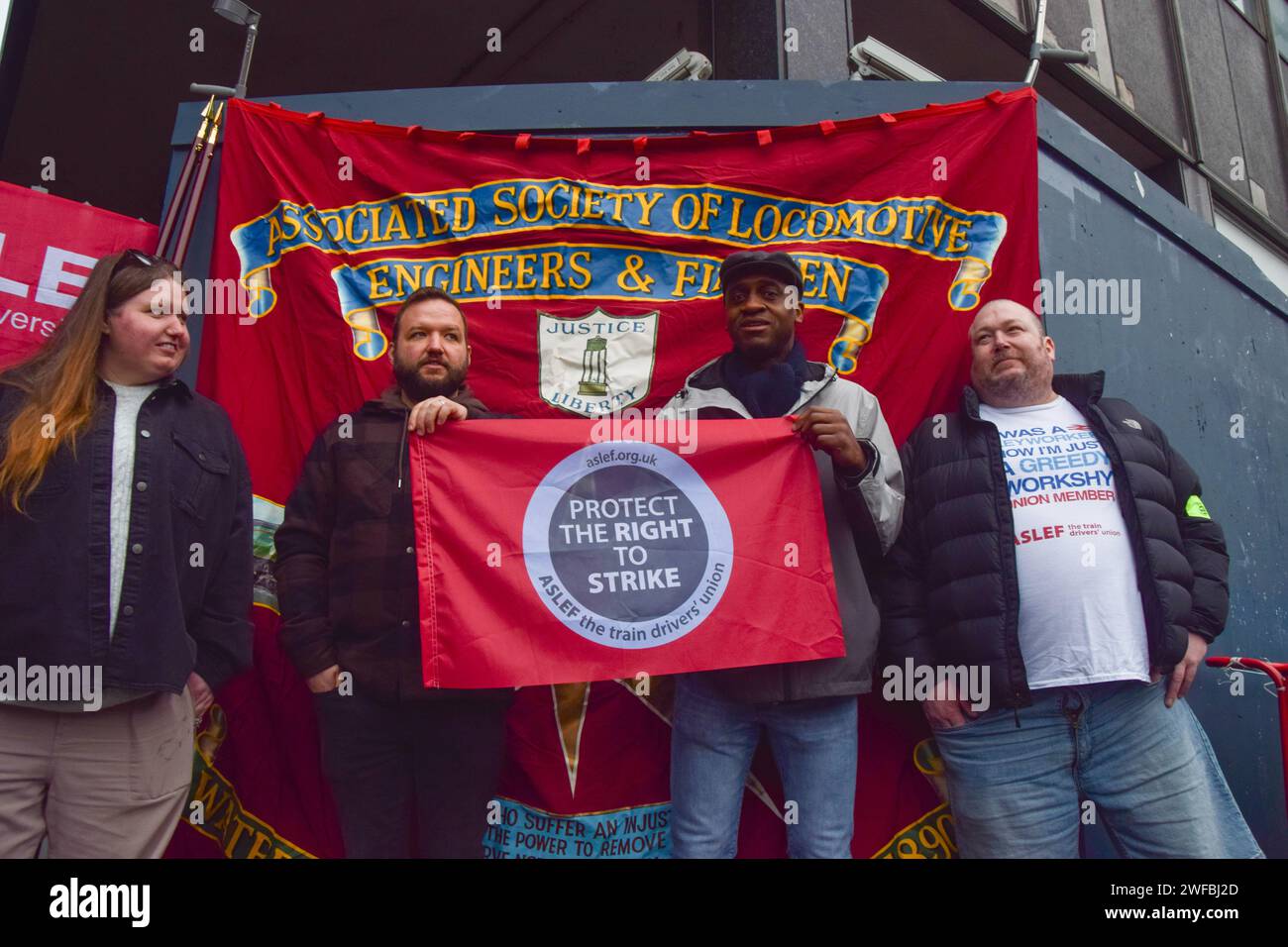 Rail strikes january 2024 hi-res stock photography and images - Alamy