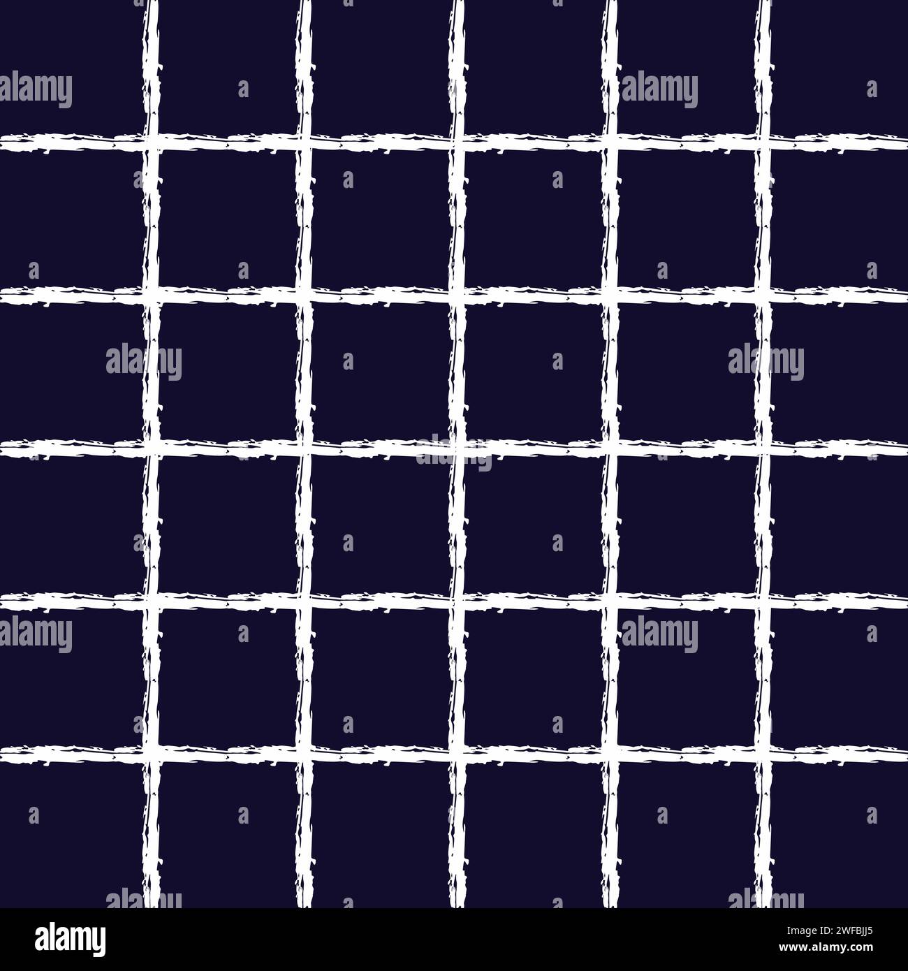 Textured Hand Drawn Plaid Vector Pattern. Romantic Artistic Cottagecore ...