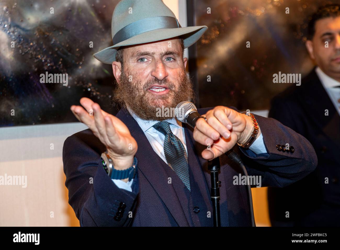 New York, NY, USA. 29th Jan, 2024. Rabbi Shmuley Boteach at the ...