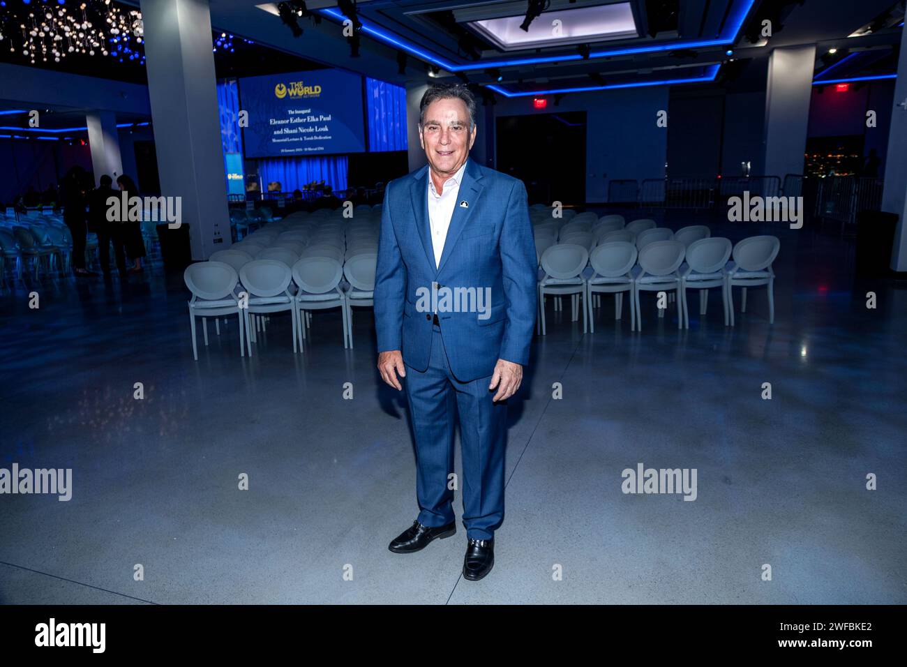 New York, NY, USA. 29th Jan, 2024. Jack Guttman, owner of The Glass ...