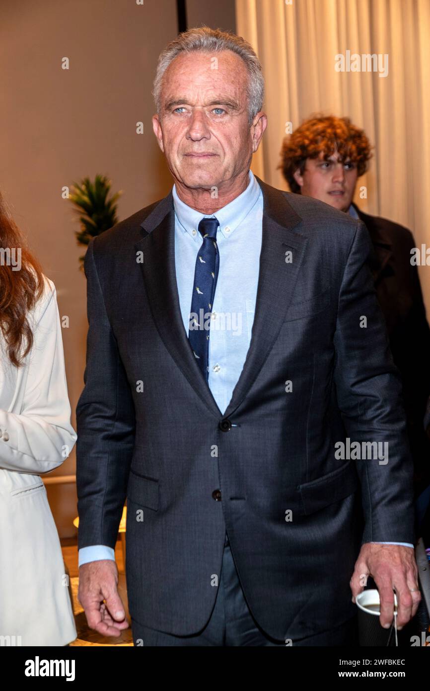 New York, NY, USA. 29th Jan, 2024. Robert F. Kennedy, Jr. at the ...