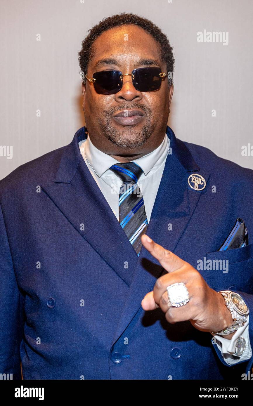 New York, NY, USA. 29th Jan, 2024. Recording artist, Eric B at the ...