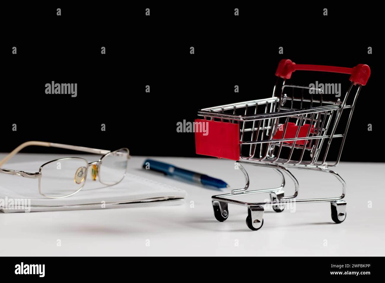 Budget of poor and low income family. Rising food and grocery store ...