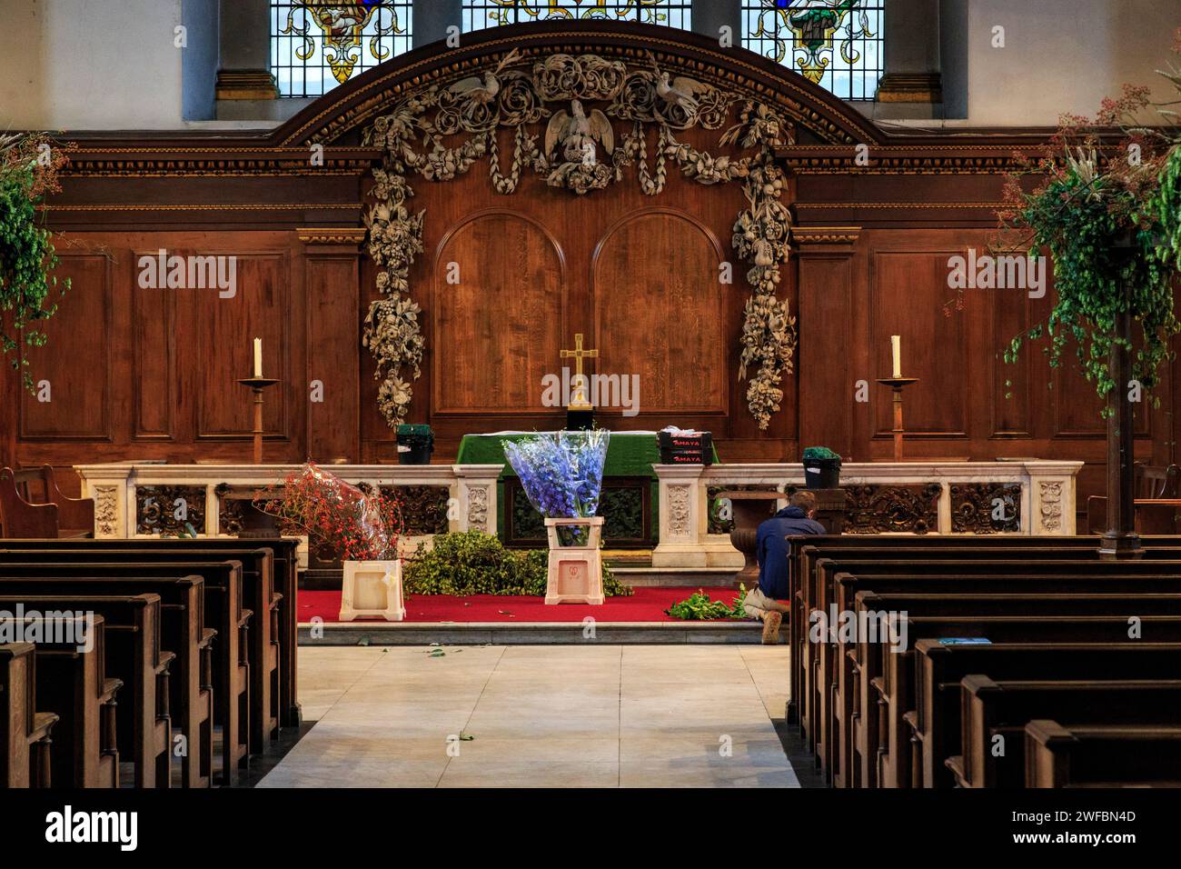 LONDON, GREAT BRITAIN - SEPTEMBER 20, 2014: This is interior of the ...