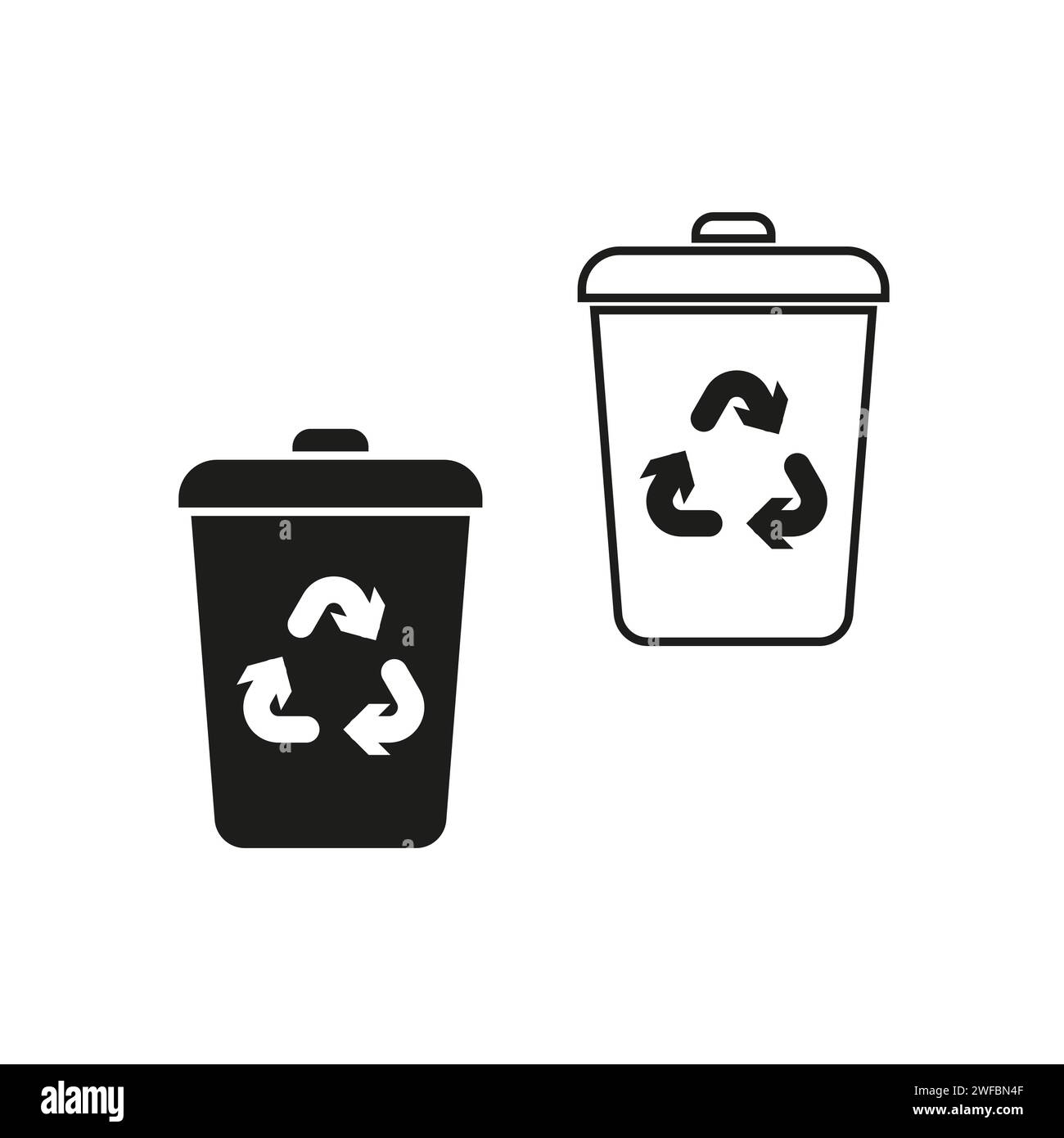 Recycled plastic bottle art Stock Vector Images - Alamy