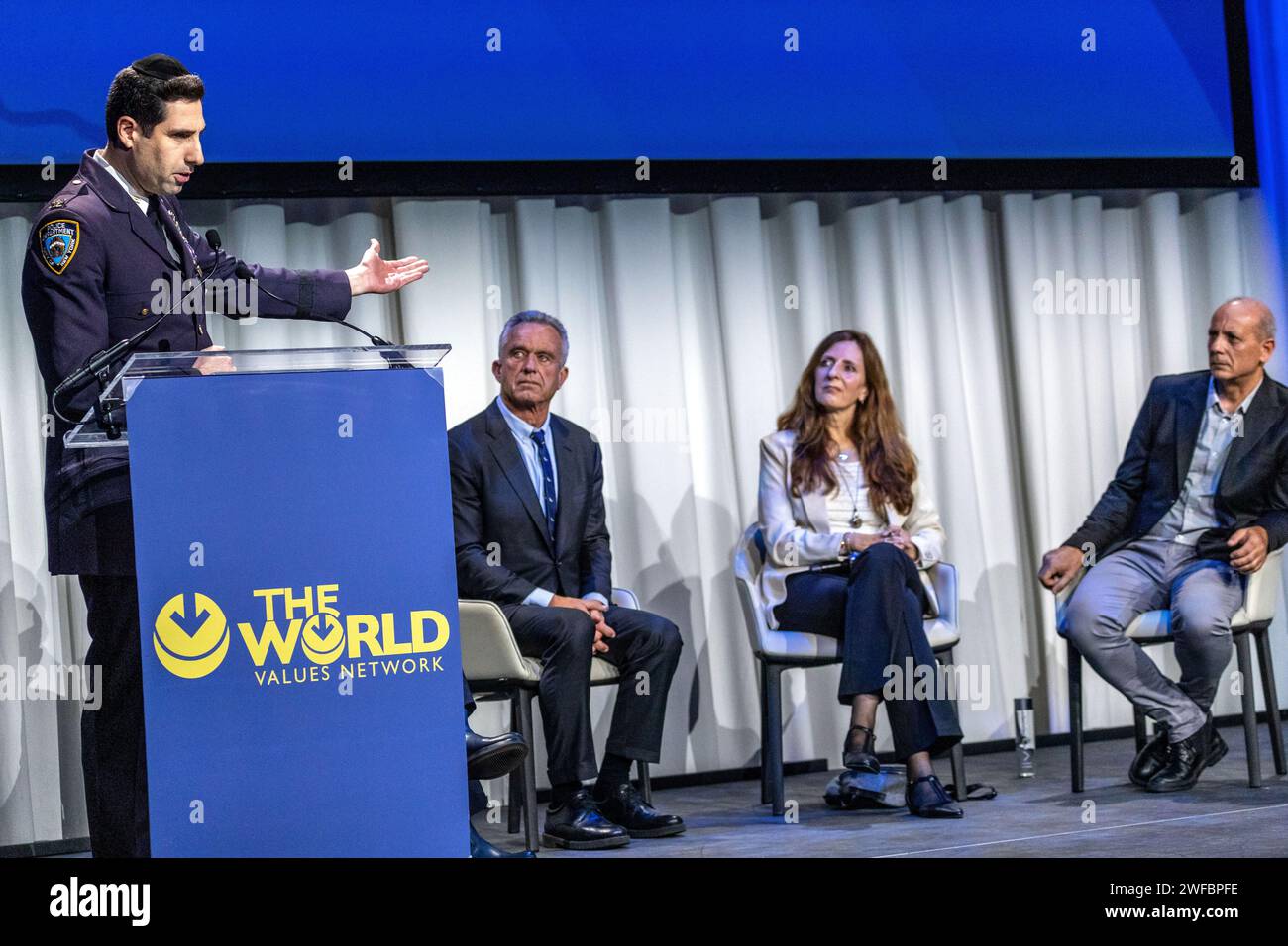 New York, NY, USA. 29th Jan, 2024. NYPD Inspector, Richard Taylor ...