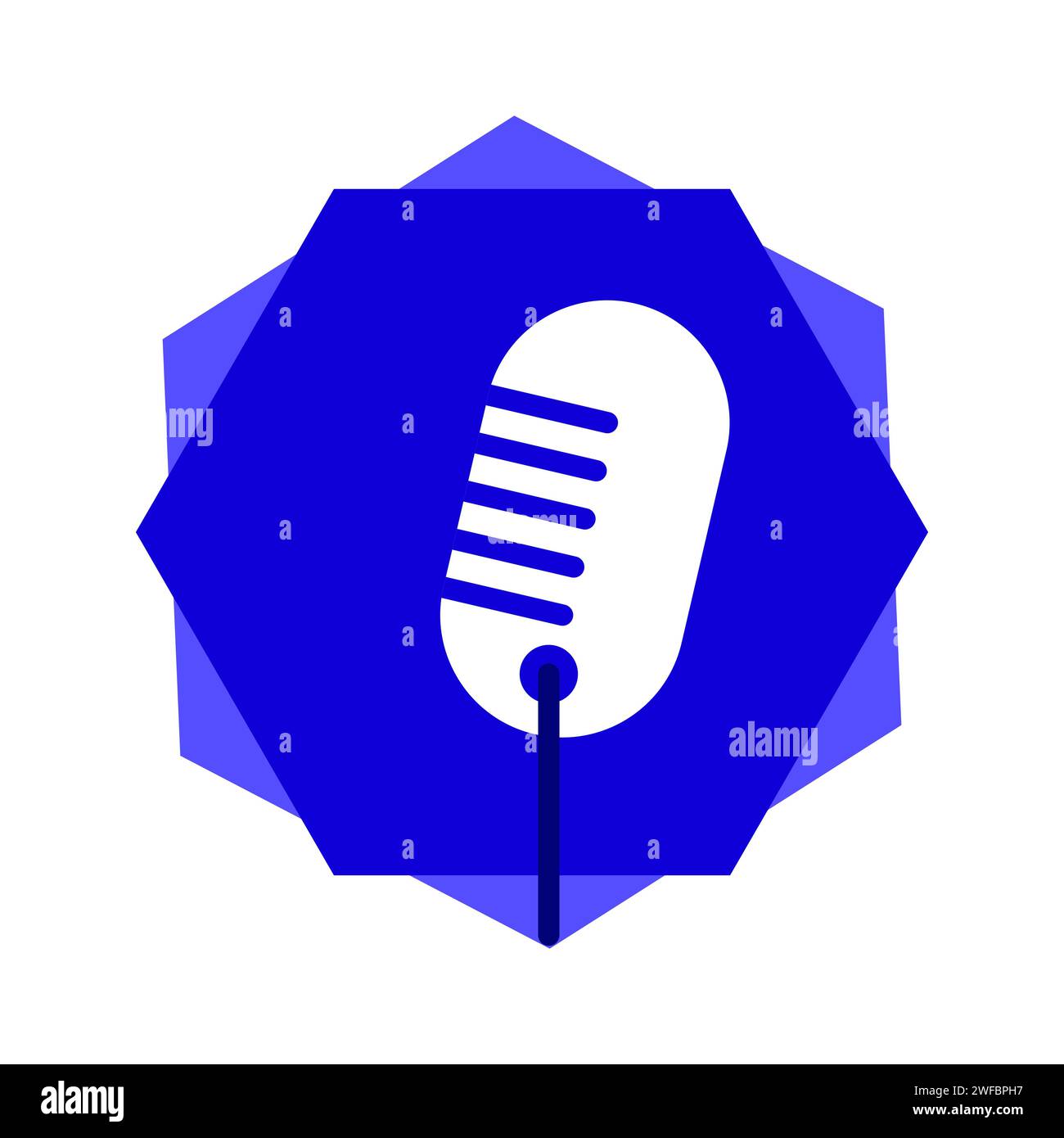 Microphone icon in line art style. Speaker icon. Sound equipment. Line ... Microphone icon in line art style. Speaker icon. Sound equipment. Line ...