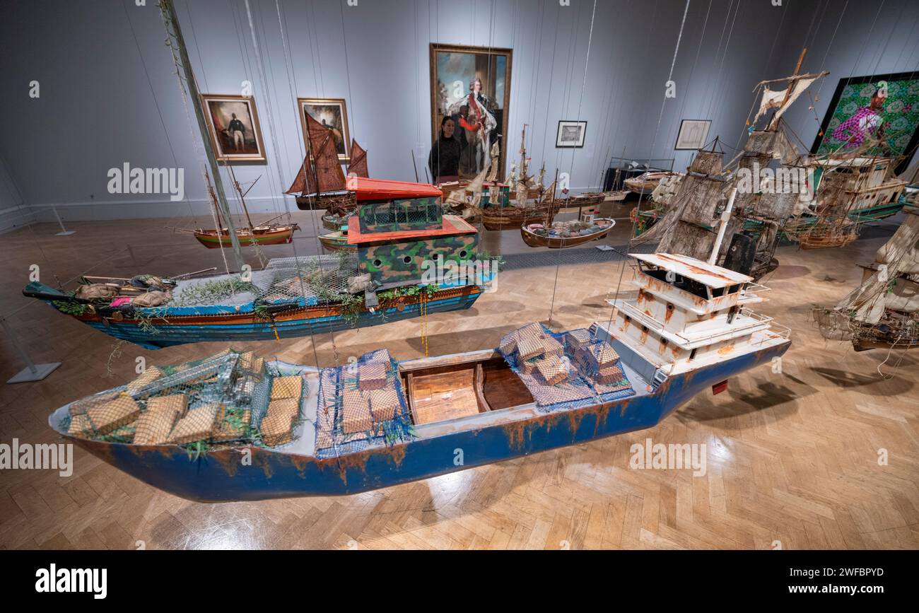 The Royal Academy of Arts, London, UK. 30th Jan, 2024. Entangled Pasts ...