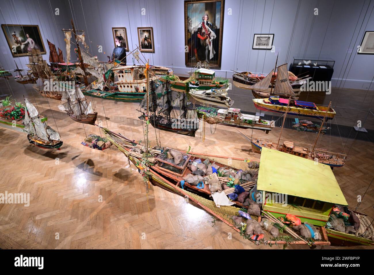 The Royal Academy of Arts, London, UK. 30th Jan, 2024. Entangled Pasts ...