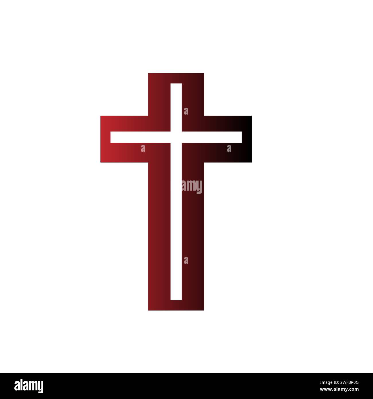 Cross symbol. symbol of christianity. Vector illustration. stock image. EPS 10 Stock Vector ...