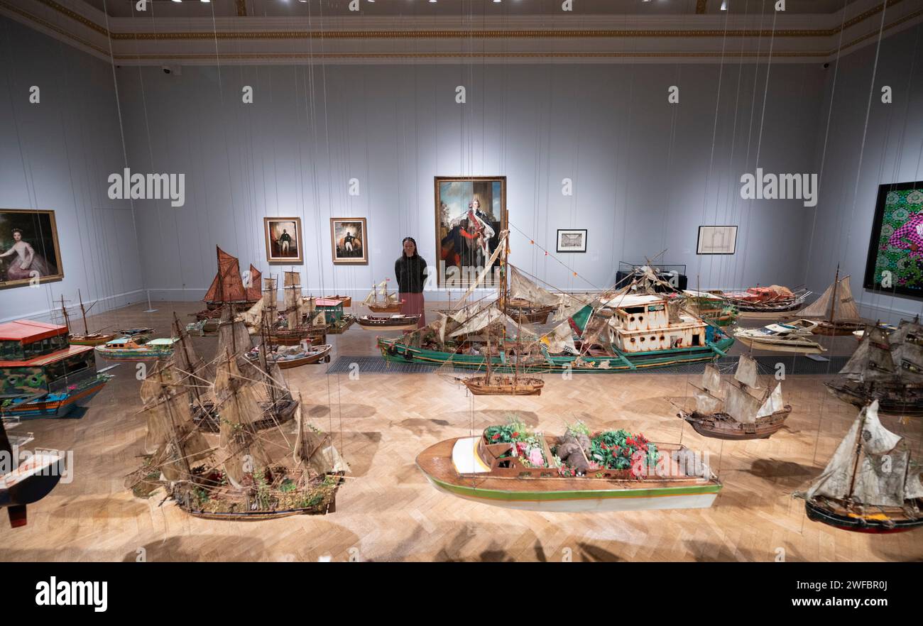 The Royal Academy of Arts, London, UK. 30th Jan, 2024. Entangled Pasts ...