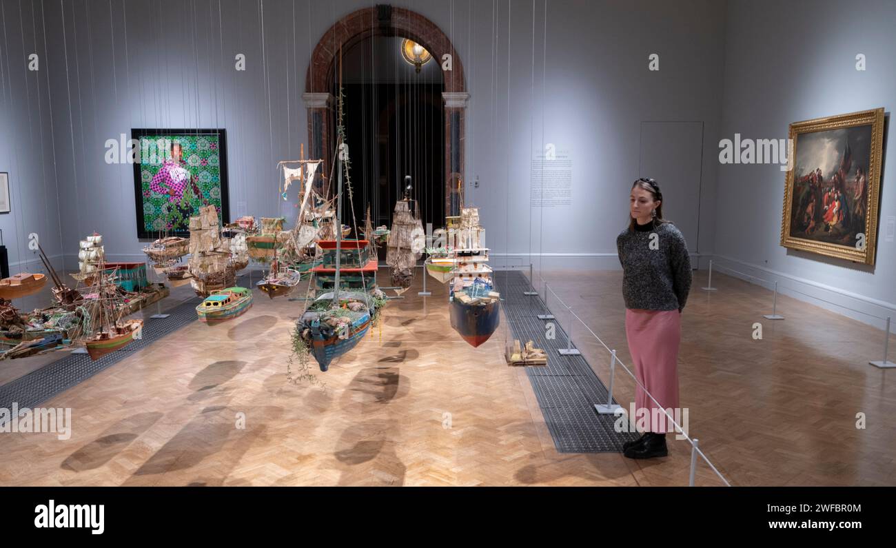 The Royal Academy of Arts, London, UK. 30th Jan, 2024. Entangled Pasts ...