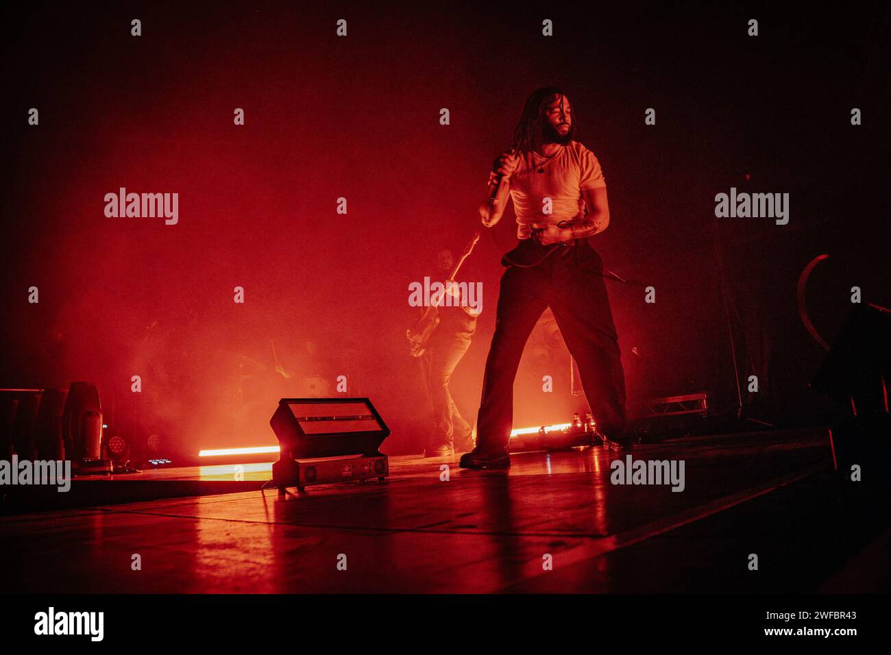 Copenhagen, Denmark. 29th Jan, 2024. The English heavy metal band ...