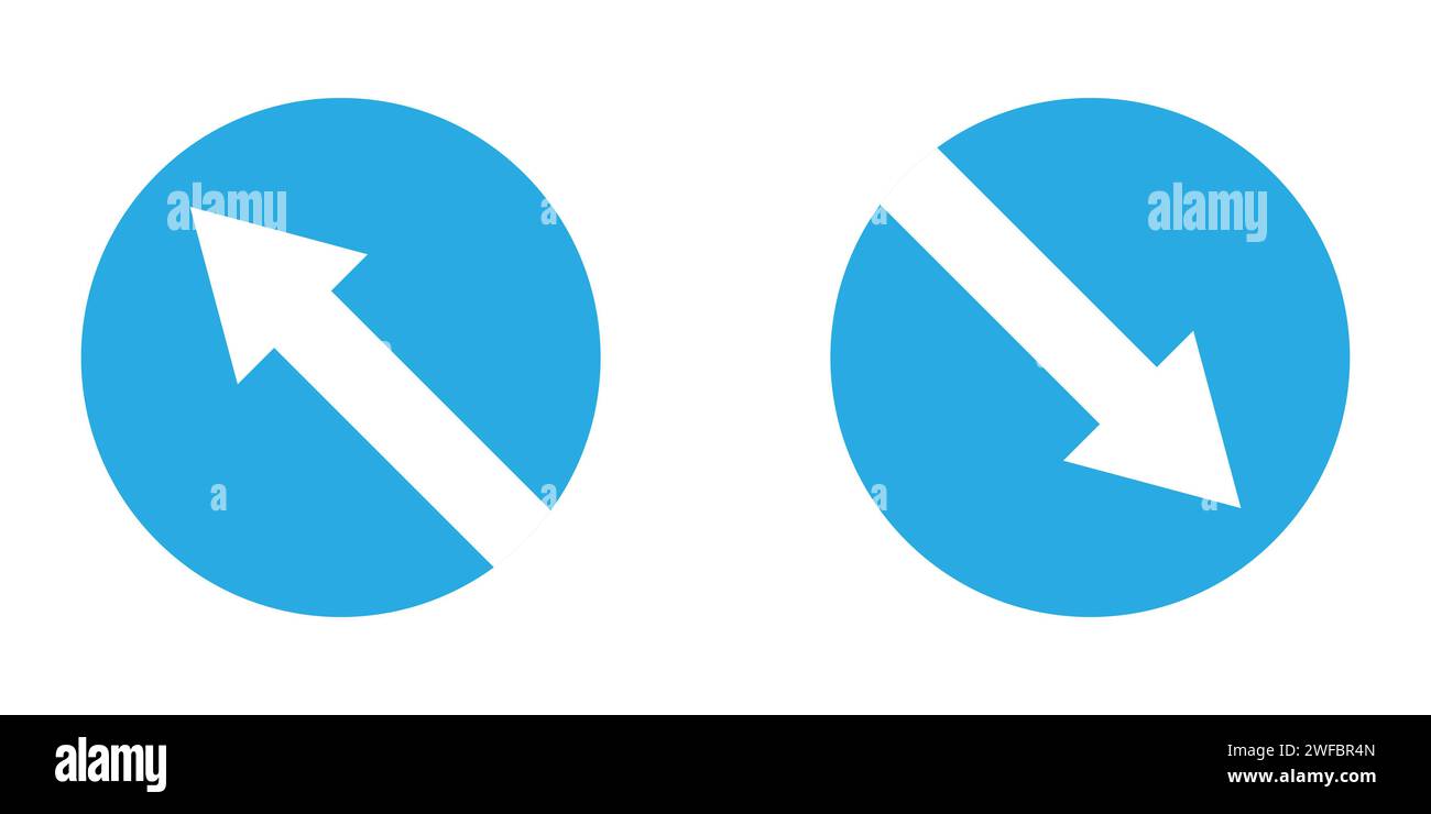 Keep right and left sign. Regulatory road traffic. Information icon ... Keep right and left sign. Regulatory road traffic. Information icon ...