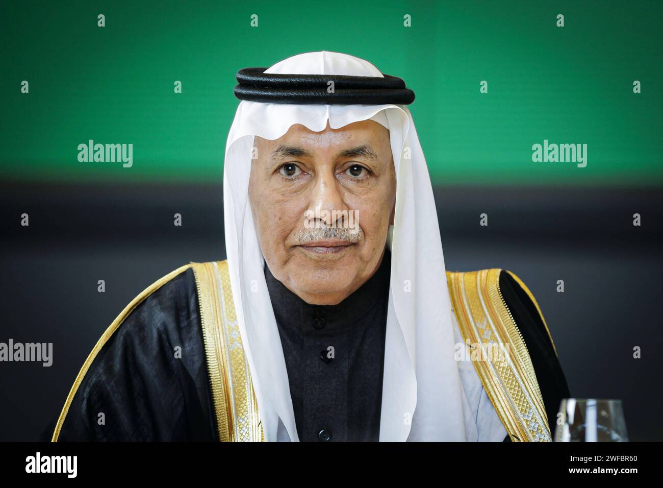 Hazza Bakr Al-Qahtani. Berlin, 30.01.2024. Berlin Deutschland *** Hazza ...