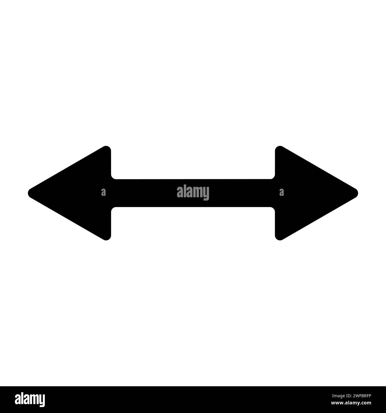 Double arrow symbol Stock Vector Images - Alamy