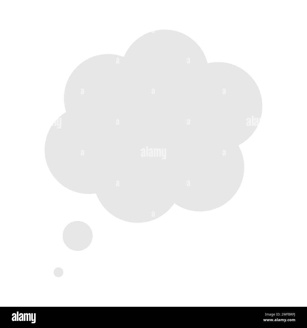 Silhouette bubble dialog box design hi-res stock photography and images ...