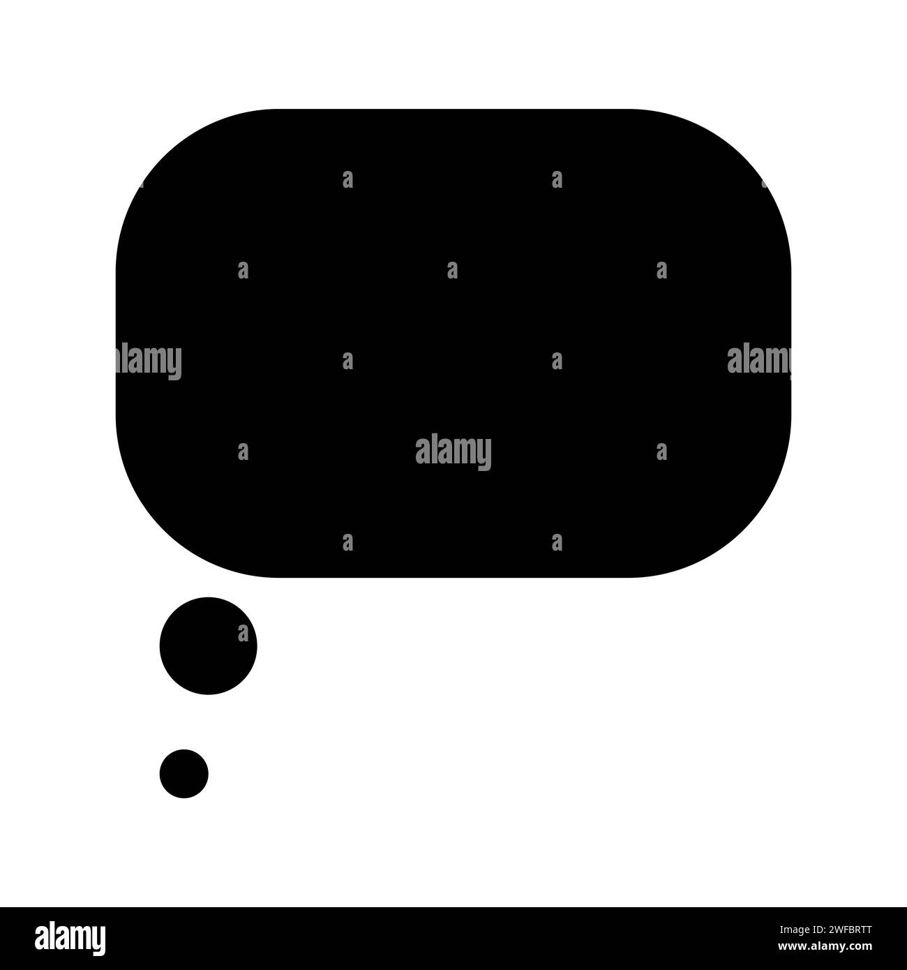 Dialogue box icon Black and White Stock Photos & Images - Alamy