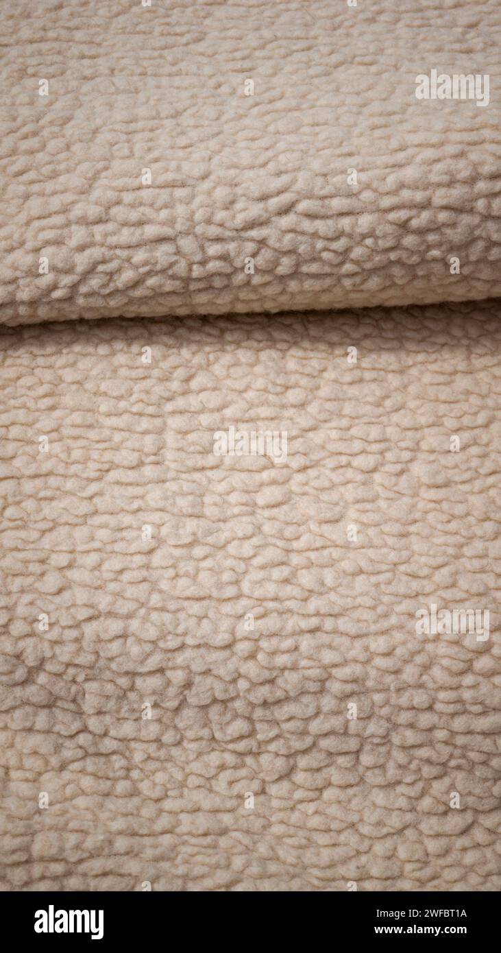 Beige wool hi-res stock photography and images - Alamy