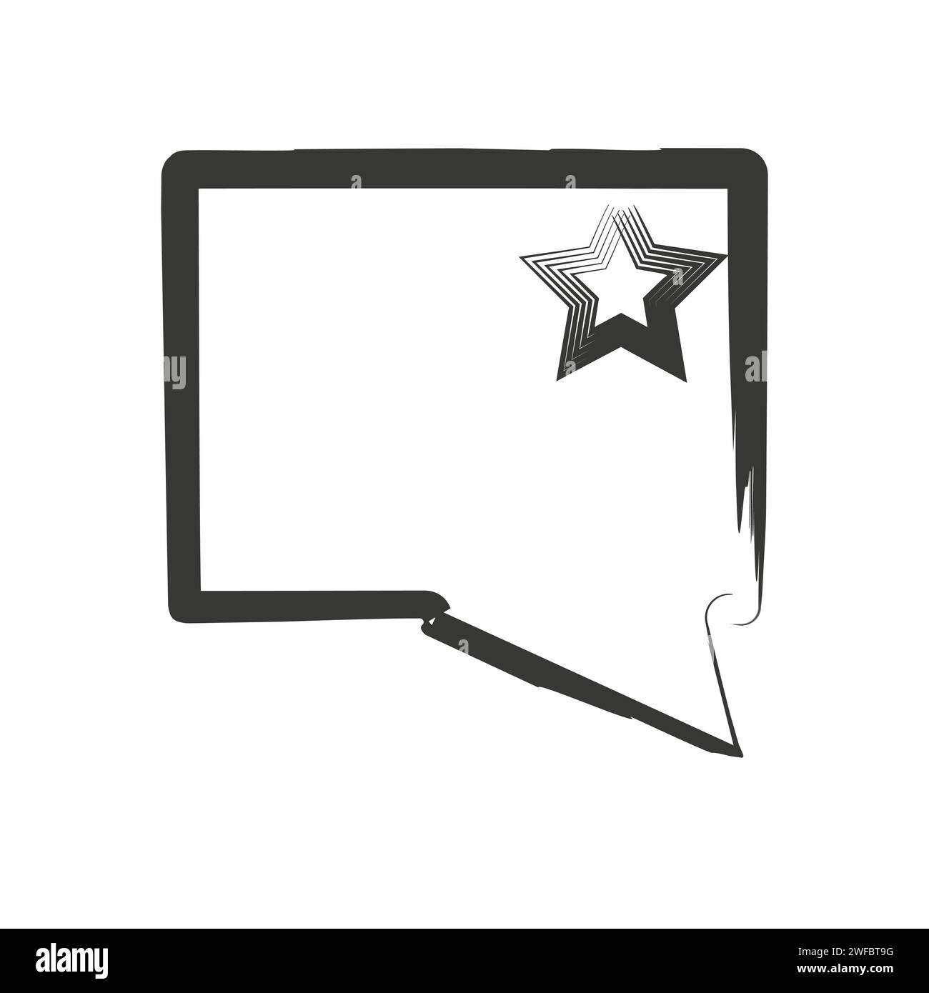 Dialogue icon Stock Vector Images - Alamy