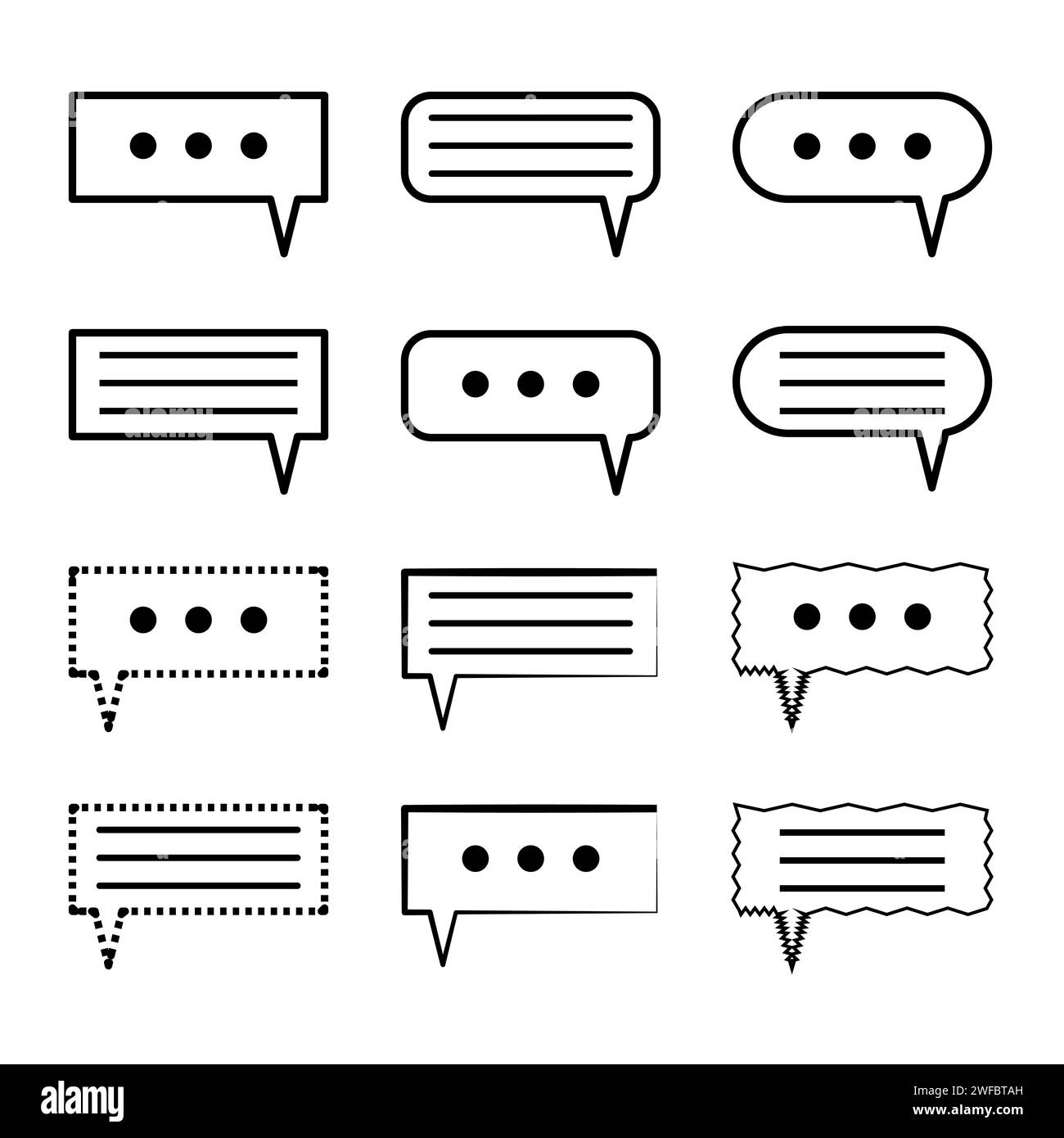 Live chat box online Black and White Stock Photos & Images - Alamy