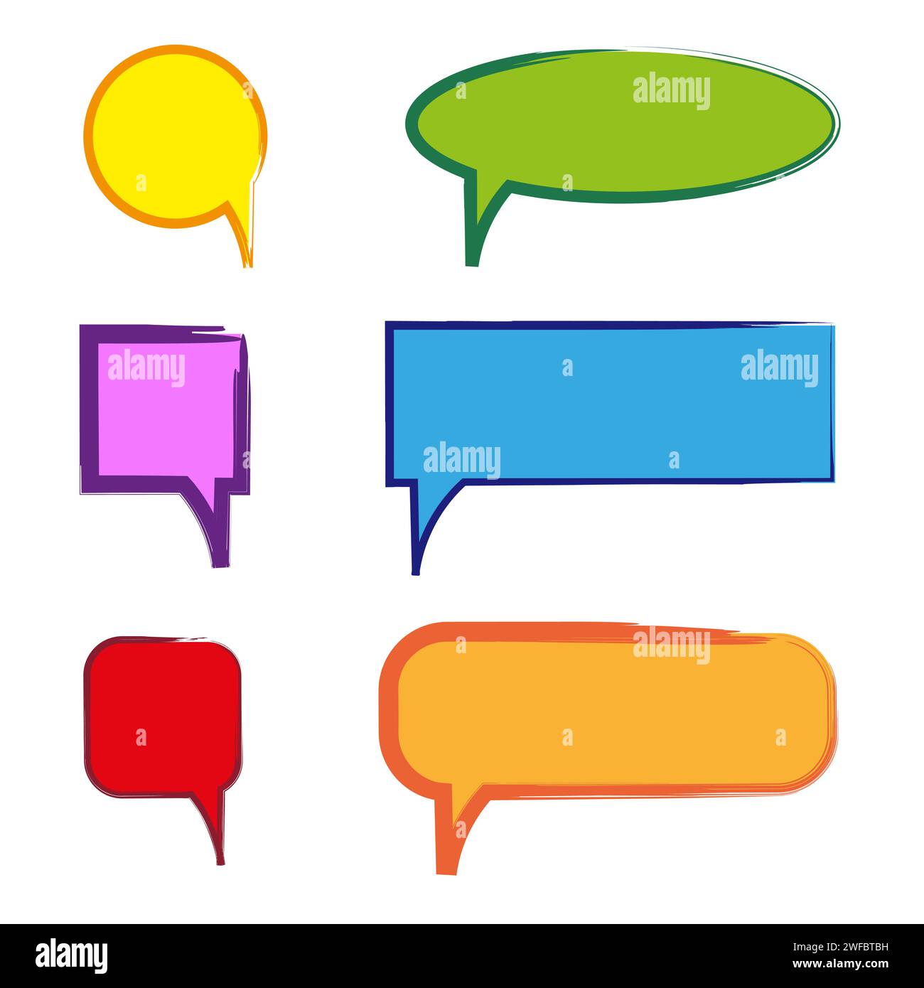 10 messages Stock Vector Images - Alamy