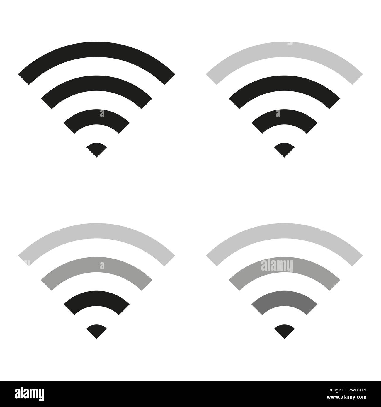 Wifi icons. Digital technology. Internet network concept. Vector ...