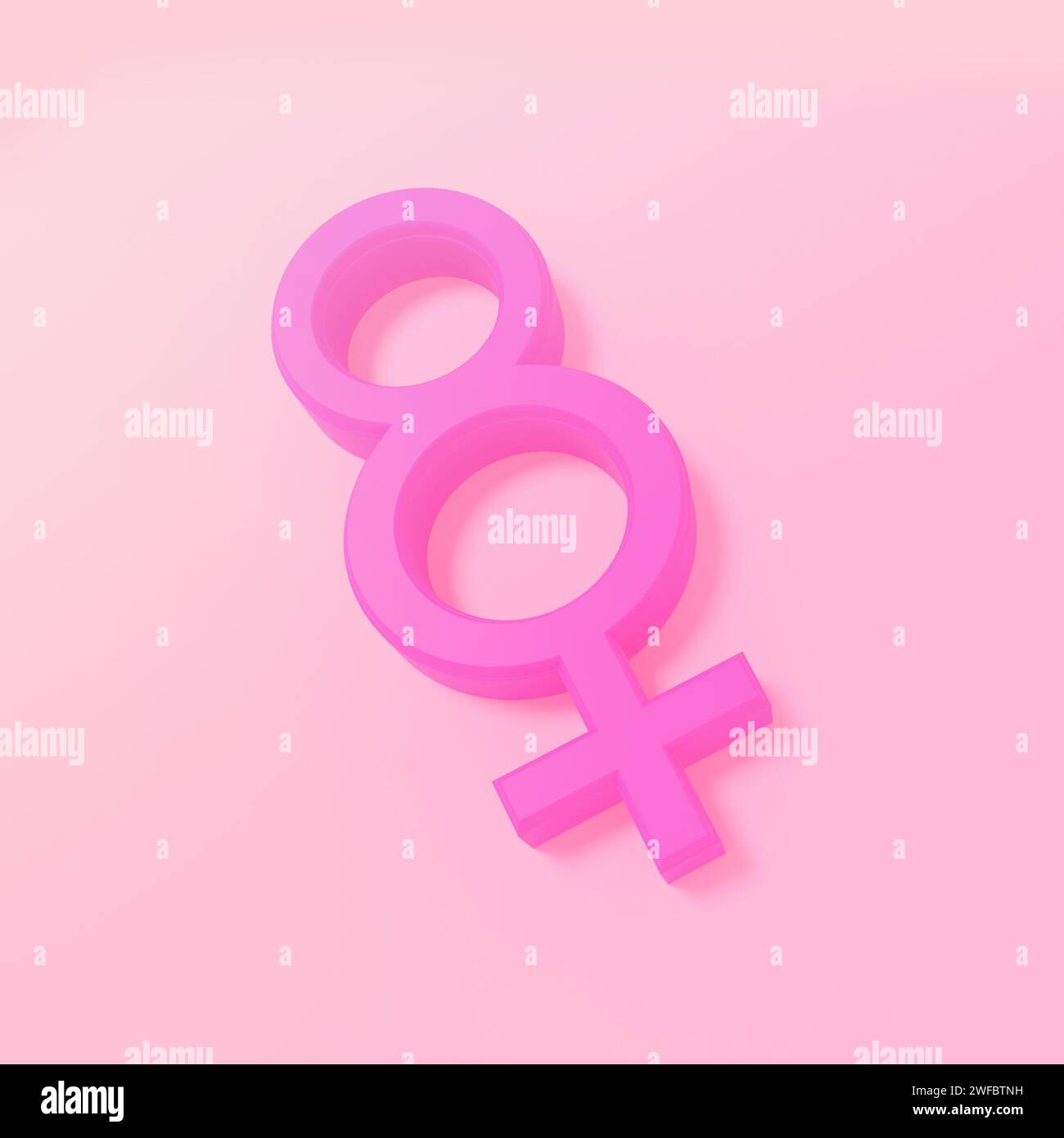 Celebration of women's day. Symbol of women. Eight sign on a purple ...