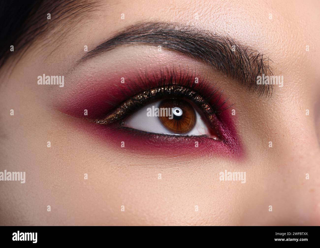 Flickering eye human hi-res stock photography and images - Alamy