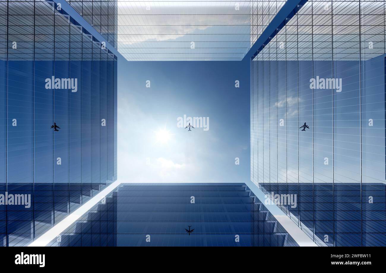 Perspective bottom view hi-res stock photography and images - Alamy