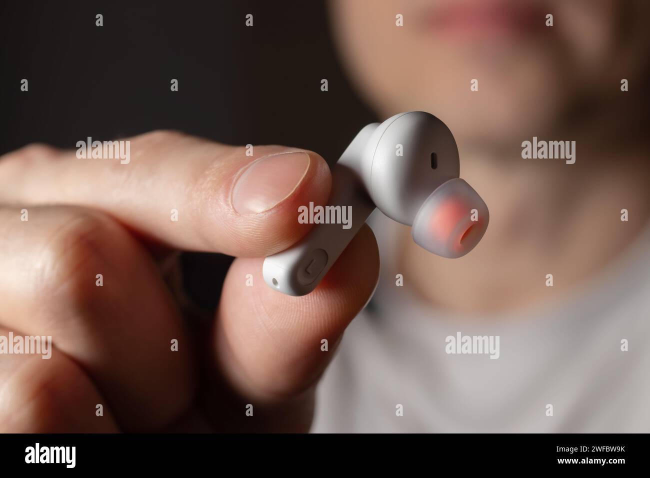 True wireless stereo hi-res stock photography and images - Alamy
