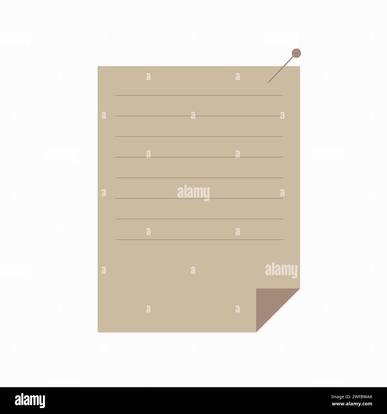 Classic document page icon. Application form blank. Business background ...