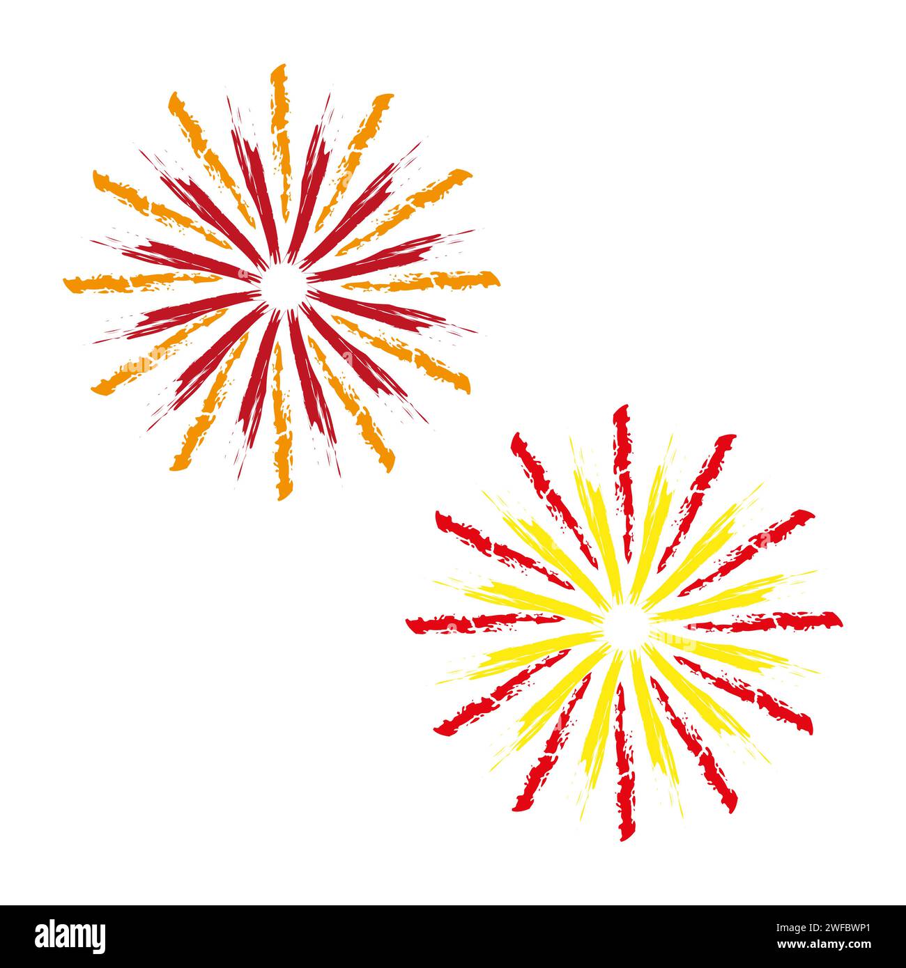 Yellow orange rays. Cartoon style. Summer vacation. Vector illustration ...