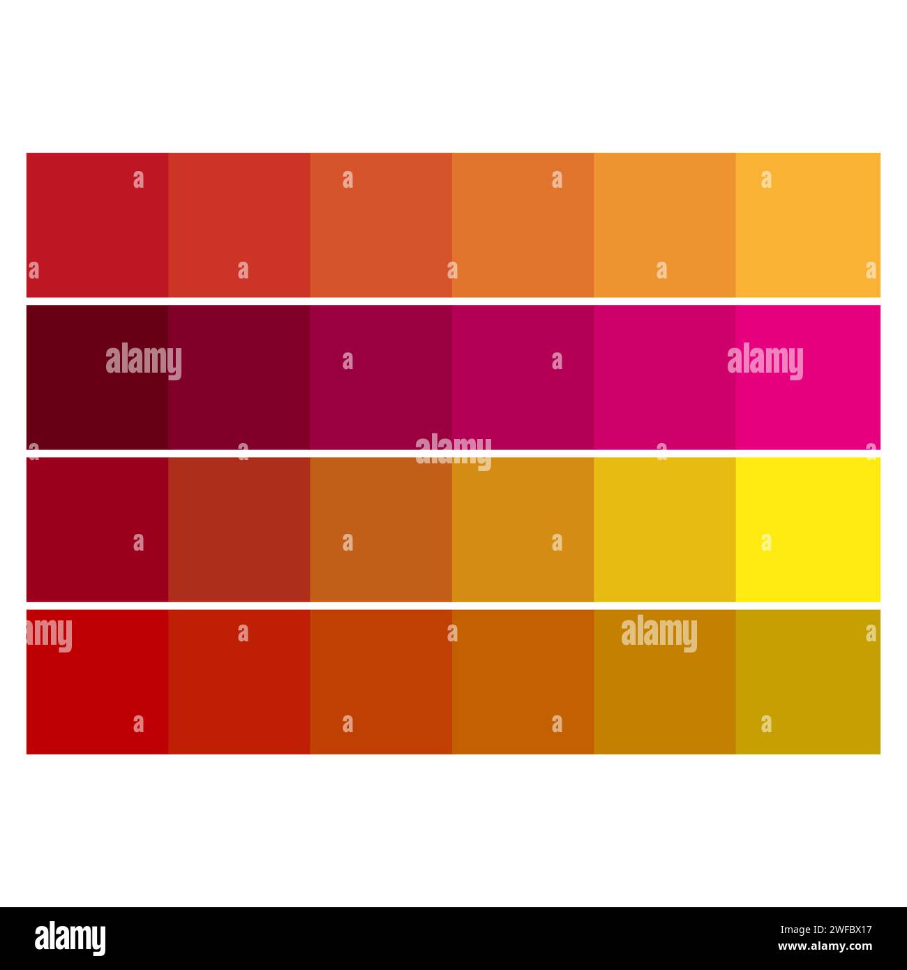 Abstract orange red palette. Pastel colorful background. Vector ...