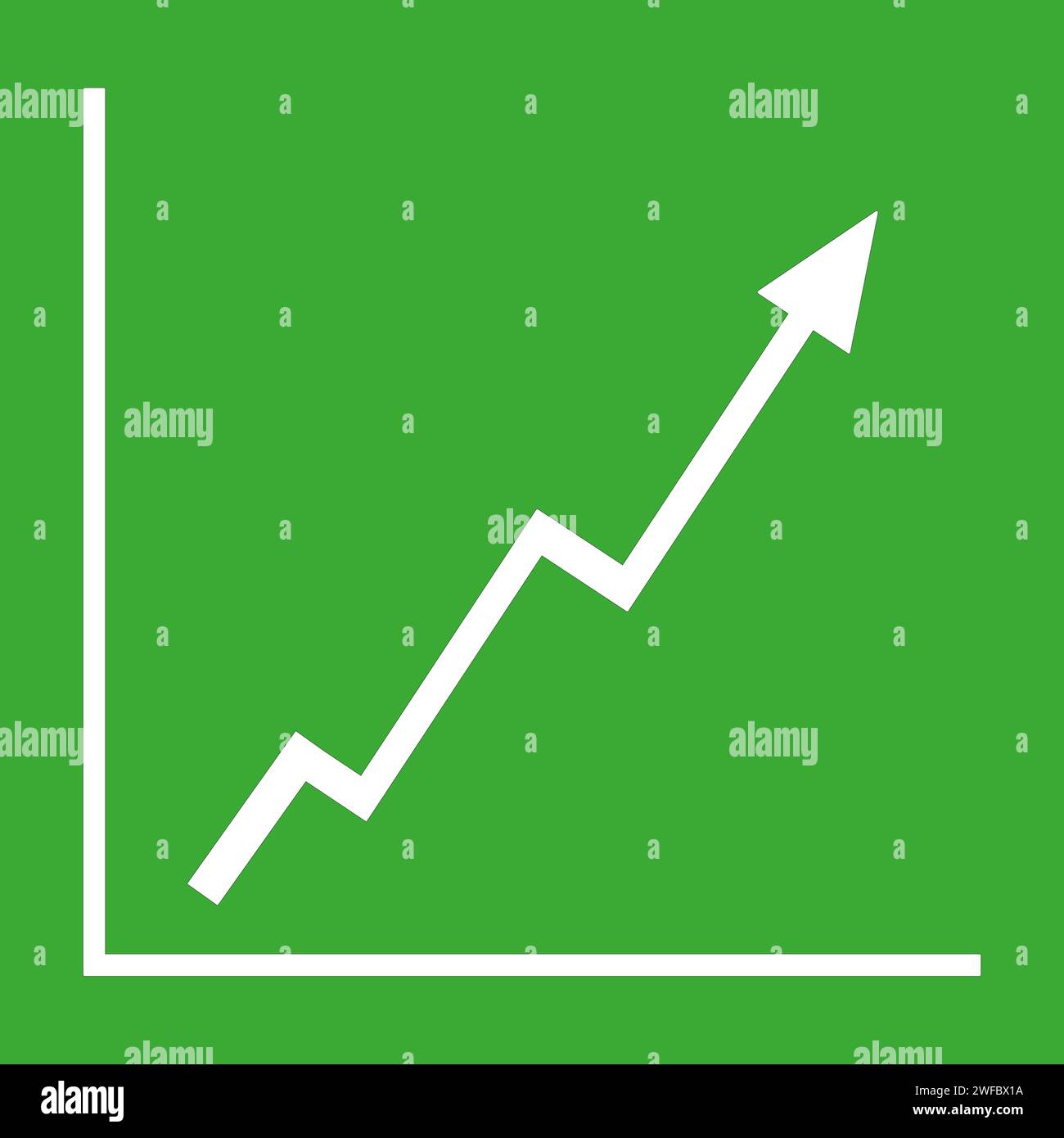 Stock market rising Stock Vector Images - Alamy