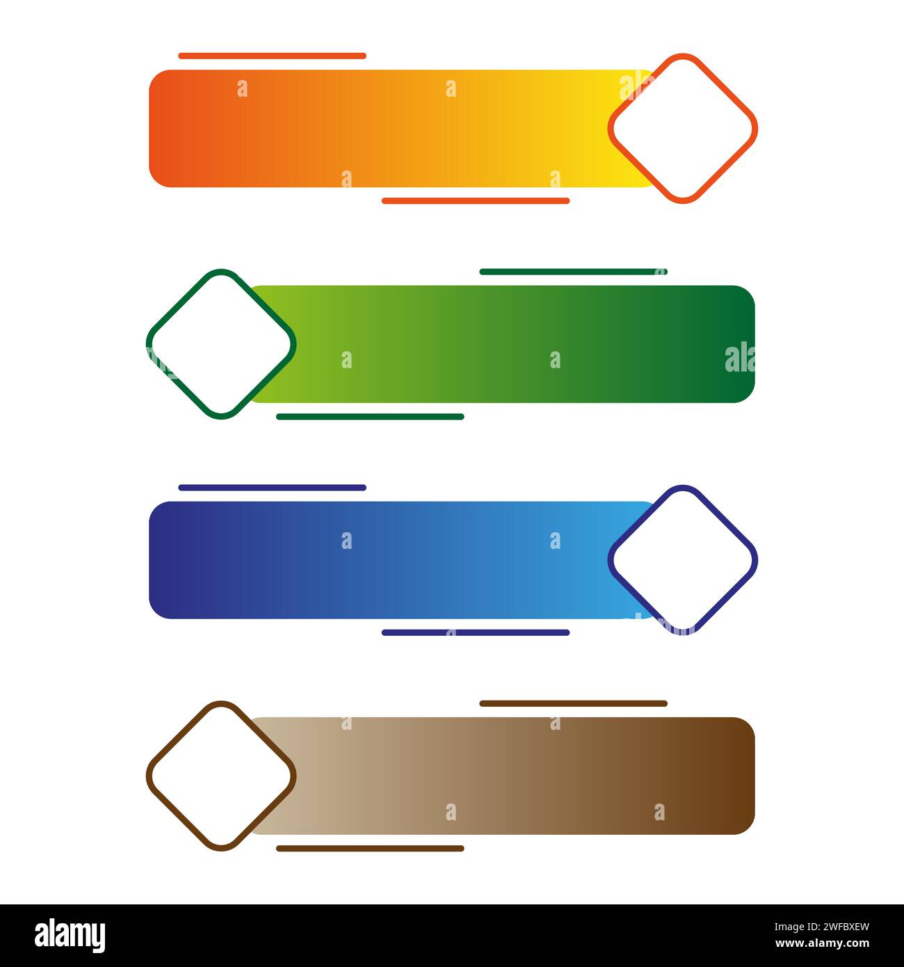 search banners. Social media interface concept. Vector illustration. stock image. EPS 10 Stock ...