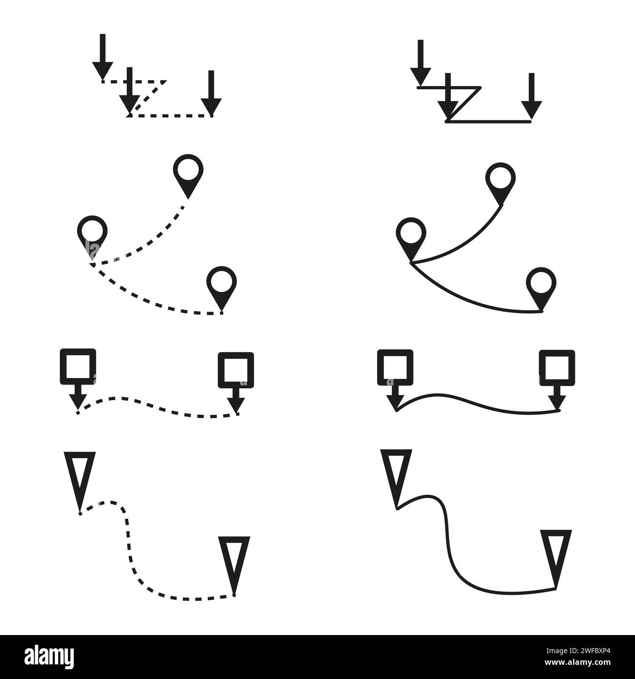 Continuous track Stock Vector Images - Alamy