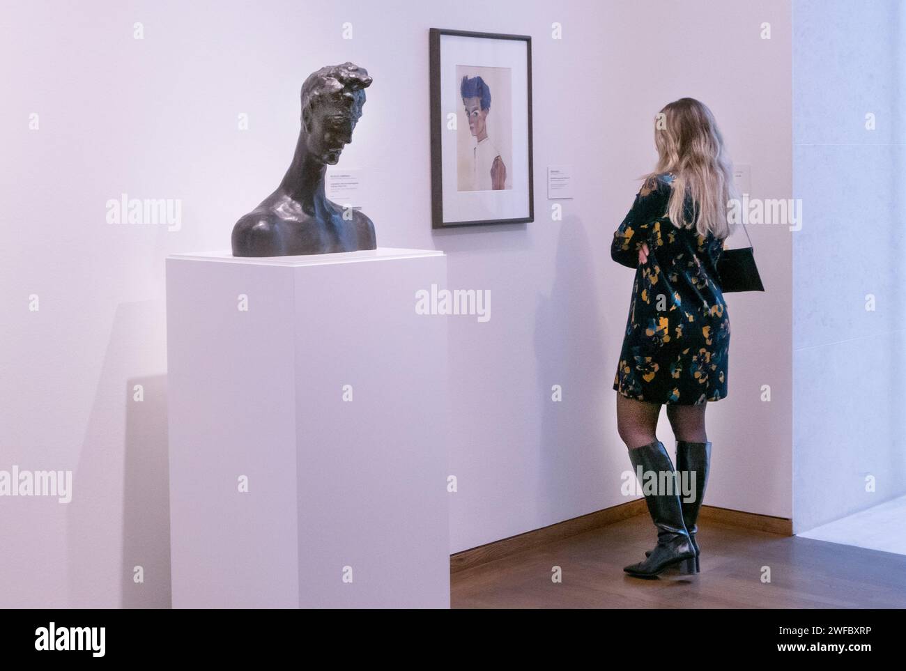 The Leopold Museum in Vienna Austria Stock Photo - Alamy