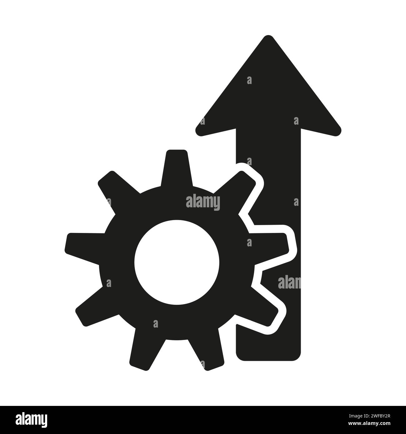 Operational excellence icon vector vectors hi-res stock photography and ...